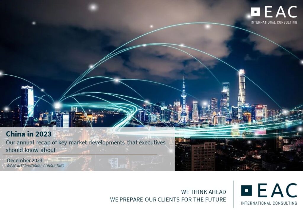 2023 Insights into China's Business Landscape - EAC International Consulting